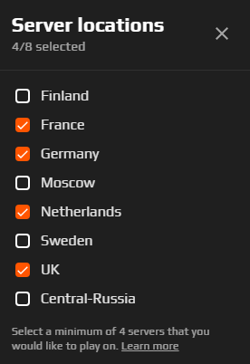 Server FAQs – FACEIT