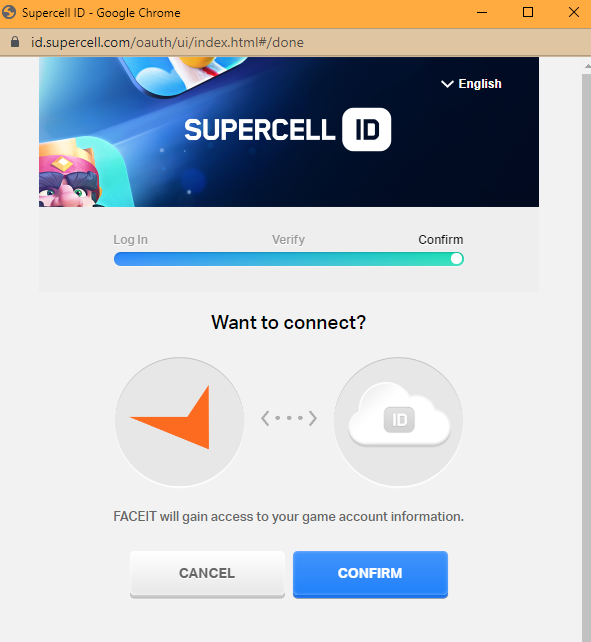 Clash of Clans Initial Game Registration – FACEIT