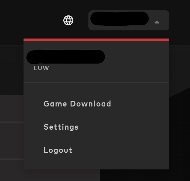 Initial LoL registration – FACEIT