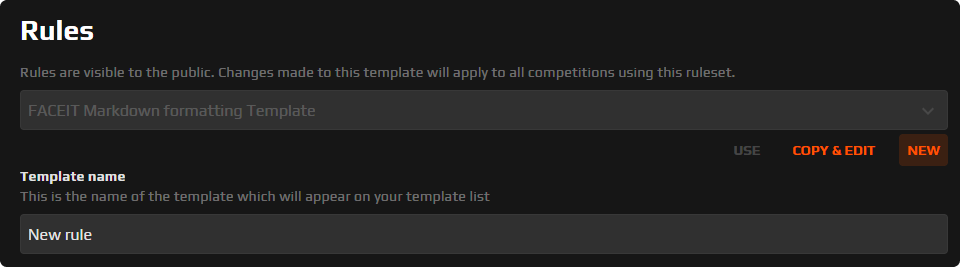 Setup: Tournament Rules & Prizes – FACEIT
