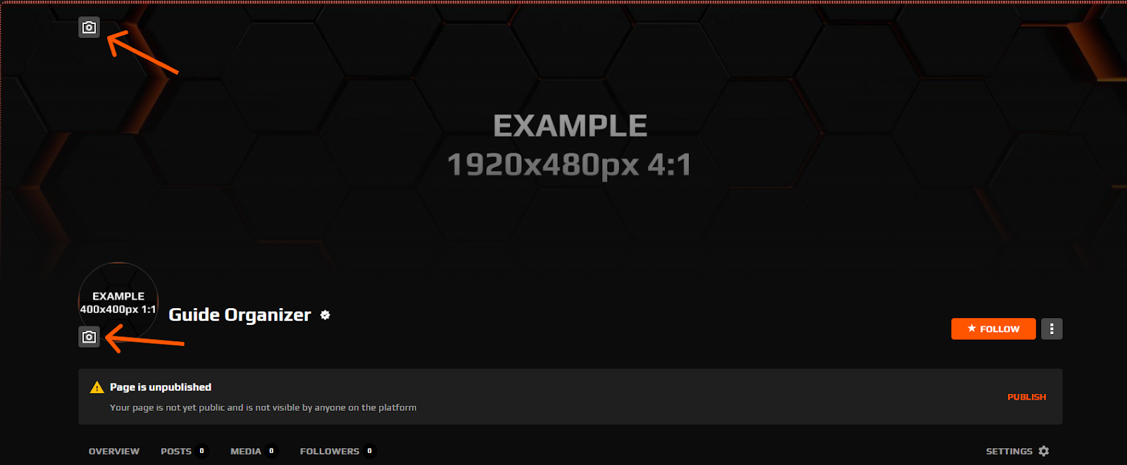 Создание и настройка страницы организатора – FACEIT Support Russia