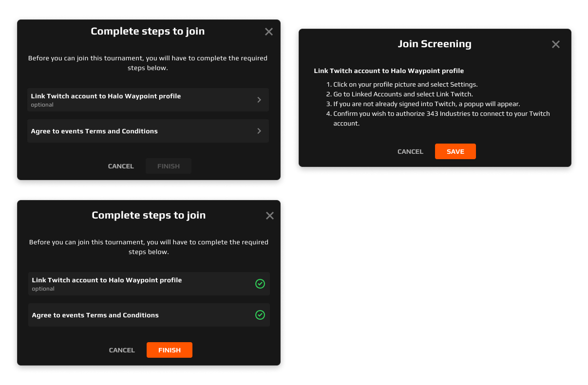 Setup: Screening – FACEIT