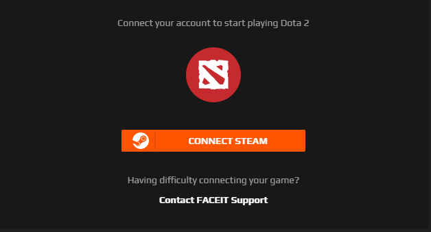 Initial Dota 2 registration – FACEIT
